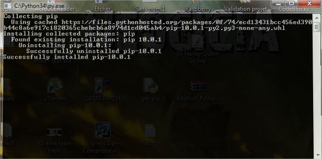 Comment installer un librairie sur python ? par Titoune80 - page 1 - OpenClassrooms